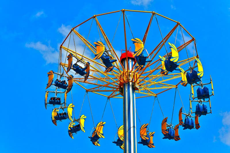 Flying swing stock photo. Image of rising, exciting, experience - 21694922