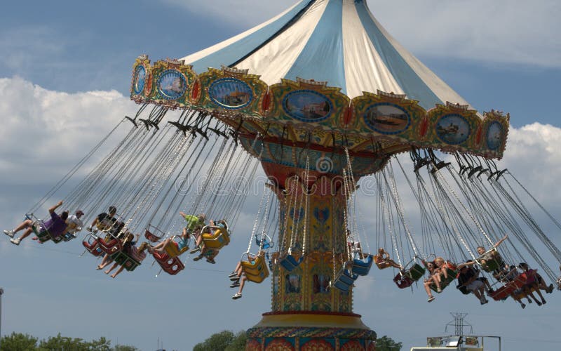 Flying Swings editorial photo. Image of circle, editorial - 26069841