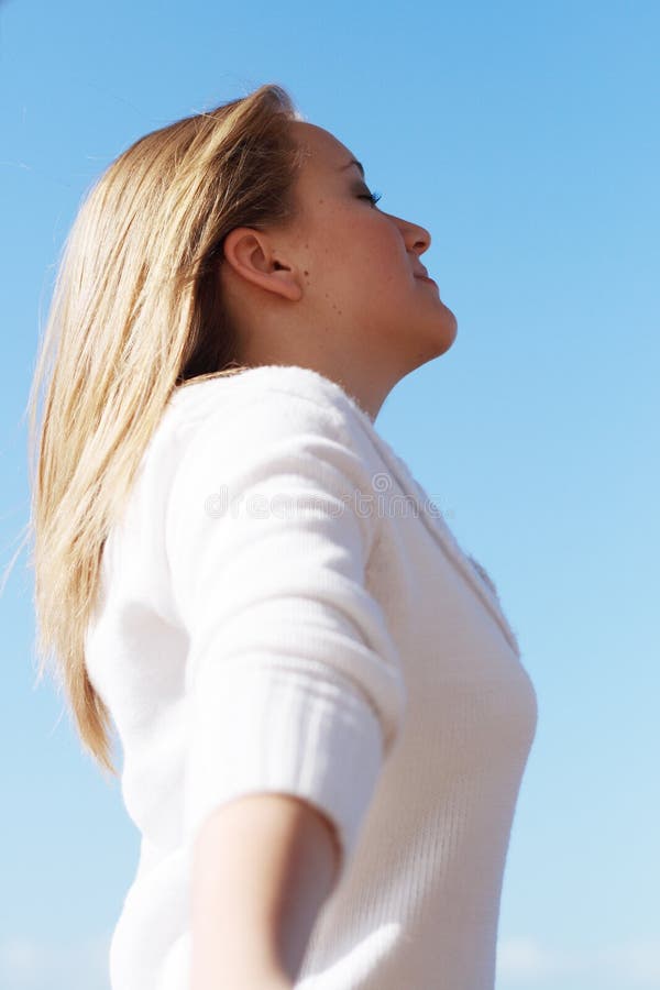 324 Woman Taking Deep Breath Stock Photos - Free & Royalty-Free Stock ...