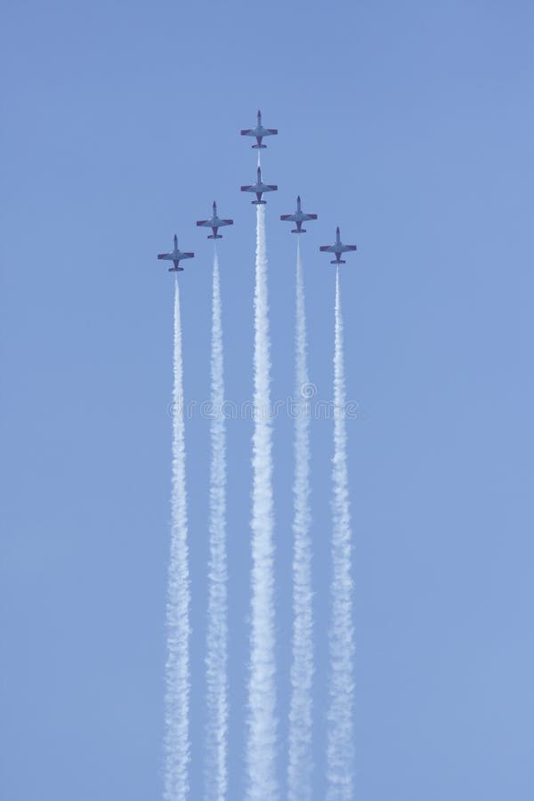 Flying training stock image. Image of smoke, nature, blue - 11998881