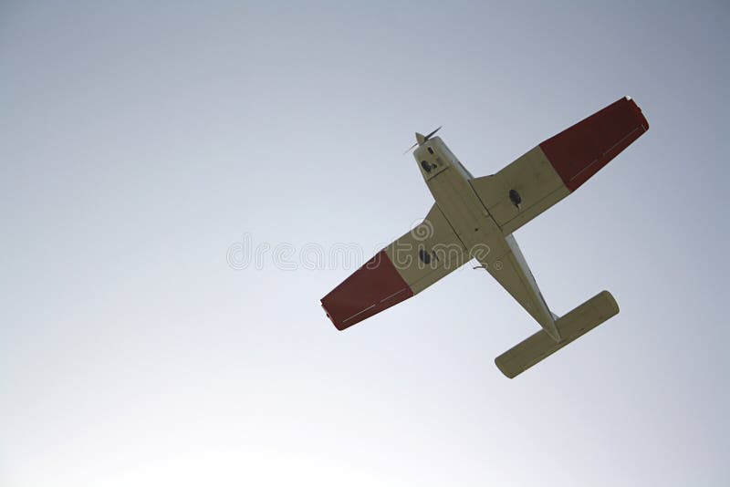 Flying training aircraft stock photo. Image of shape - 88885376