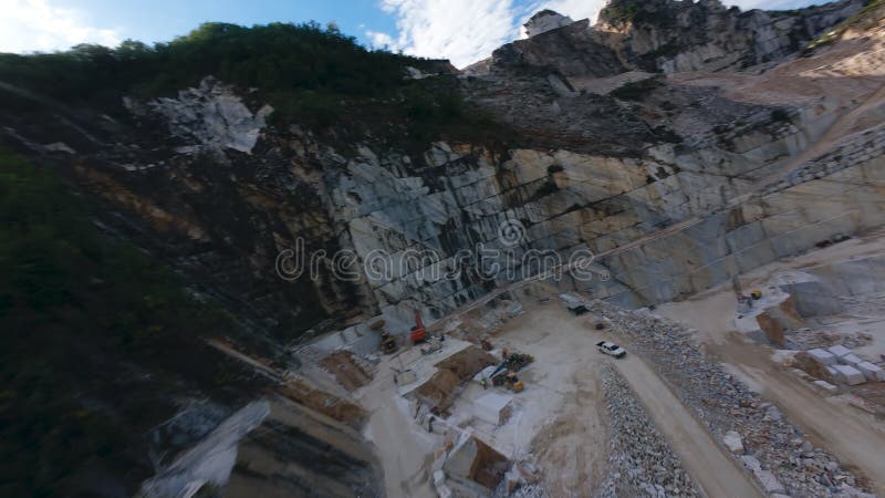 Flying Under an Ancient Arched Bridge Stock Footage - Video of marble ...