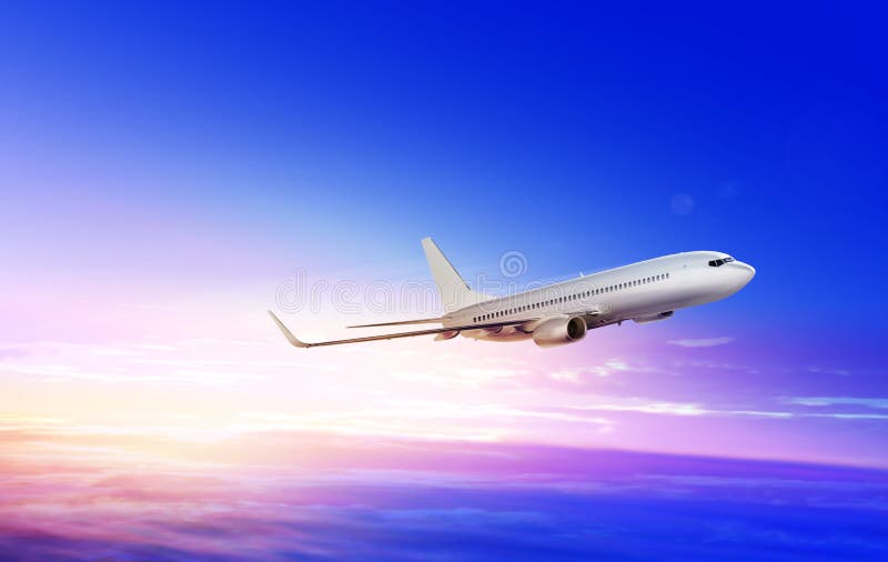 Flying-up airplane stock photo. Image of fast, leaving - 52305786