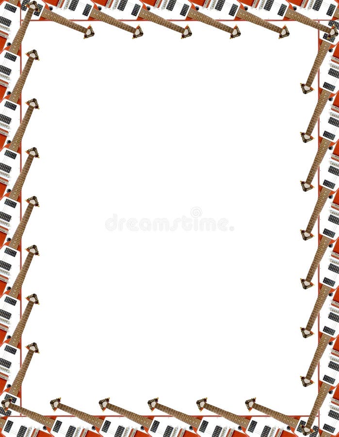 Guitar Page Border