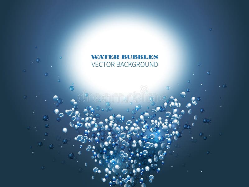 Flying water droplets stock illustration. Illustration of spatter ...