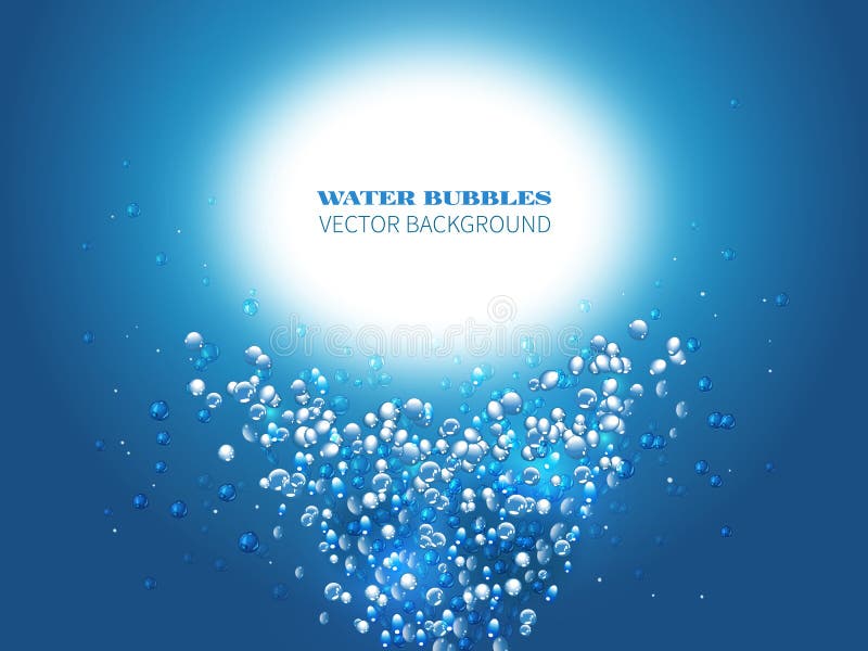 Flying water droplets stock illustration. Illustration of spatter ...