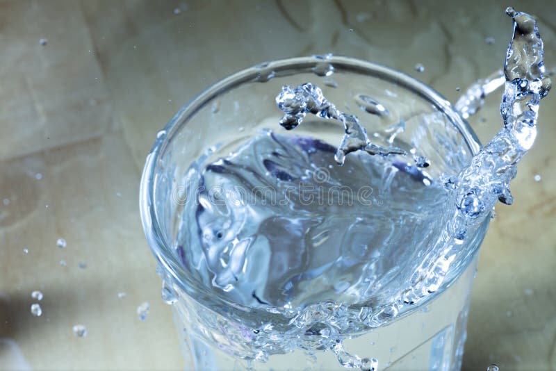 Flying water drops stock photo. Image of splashing, beverage - 192615462