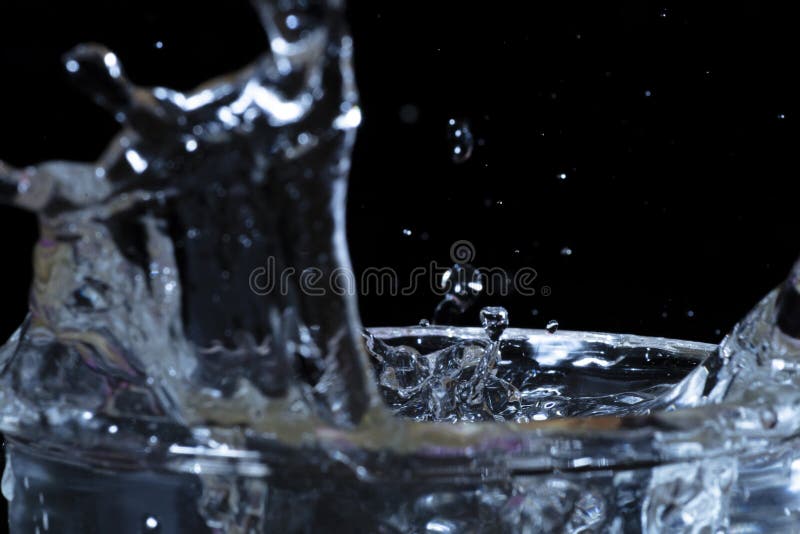 Flying water drops stock image. Image of flying, summer - 192617737