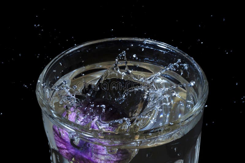 Flying water drops stock image. Image of aqua, isolated - 192616343