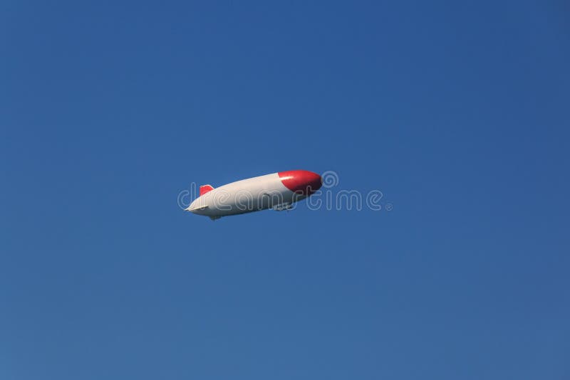 Flying Zeppelin, Rigid Airship, Airship Stock Image - Image of ...
