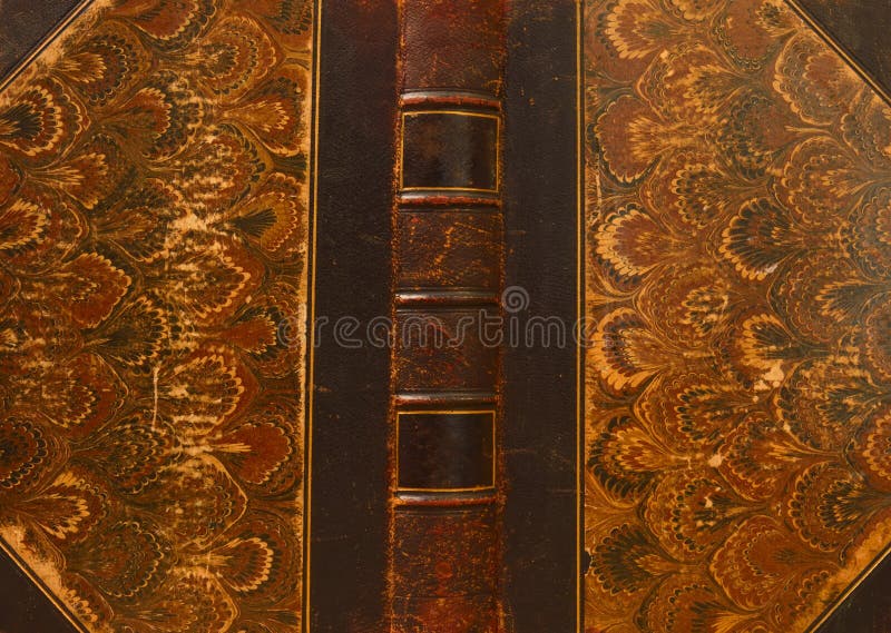 The flyleaf of an old book stock image. Image of flyleaf - 66996743