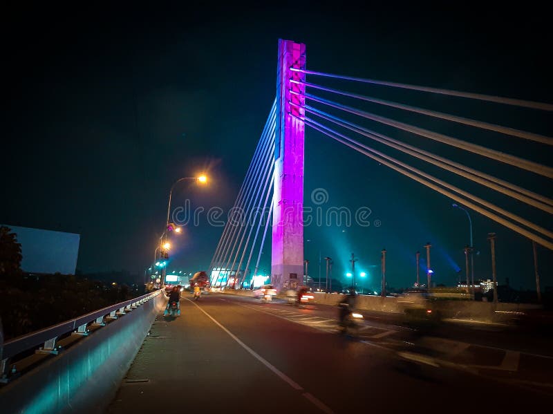 Flyover in Bandung stock photo. Image of overpass, skyline - 202924738