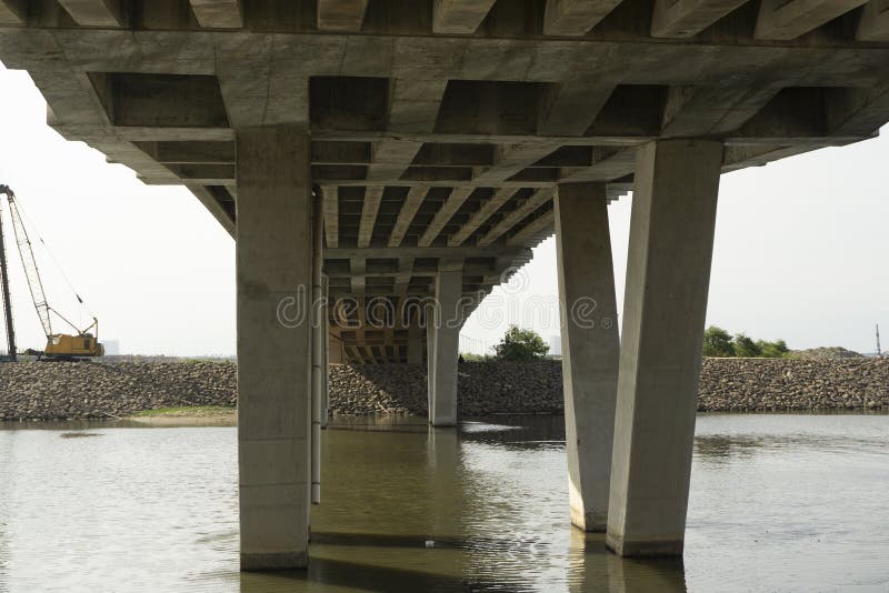 Flyover Bridge Skeleton Structure Stock Image - Image of selling, bloom ...