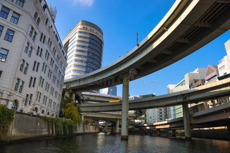 Flyovers almost Touching Each Other on a Highway Nov 27 2023 Editorial ...