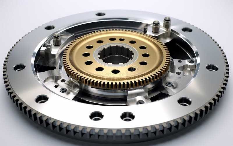 Flywheel Against White stock photo. Image of potential - 344165380