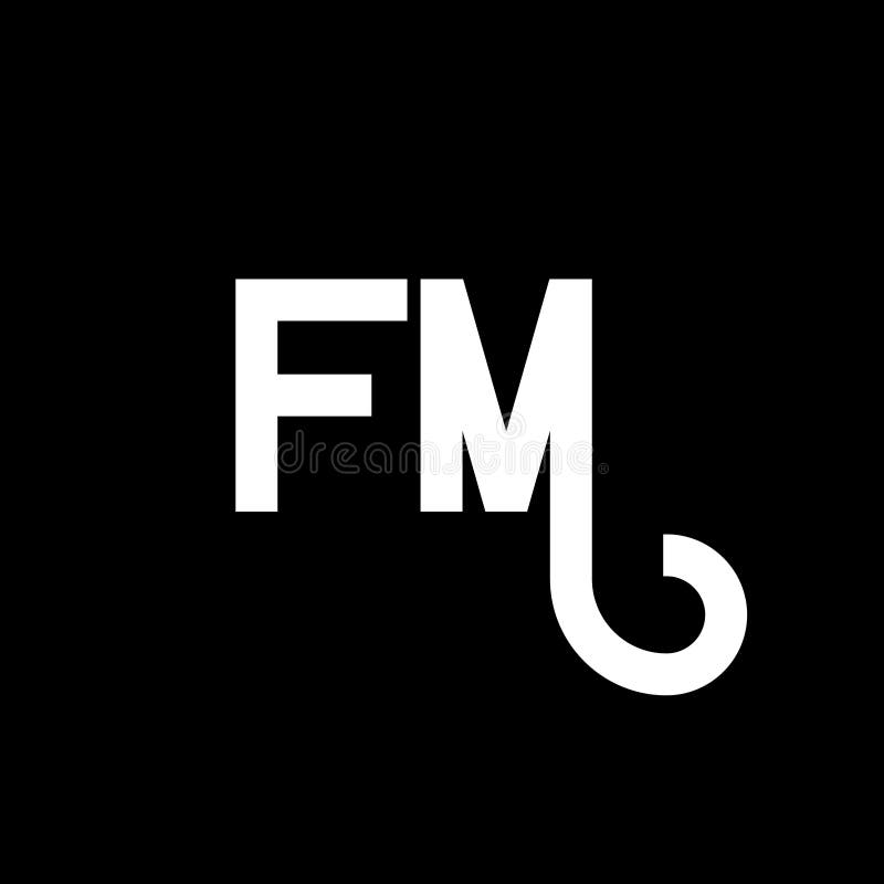 Fm Letter Logo Stock Illustrations – 1,139 Fm Letter Logo Stock ...