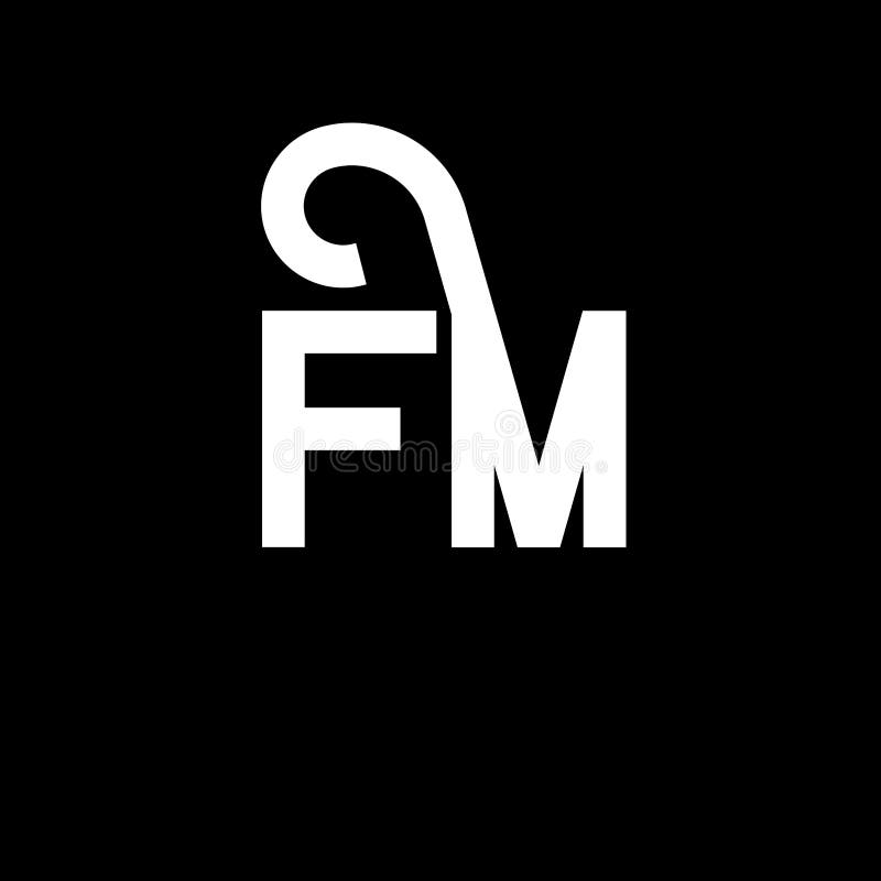 Fm Letter Logo Stock Illustrations – 1,139 Fm Letter Logo Stock ...