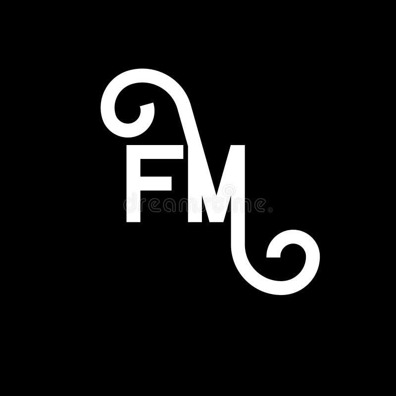 Fm Letter Logo Stock Illustrations – 1,139 Fm Letter Logo Stock ...