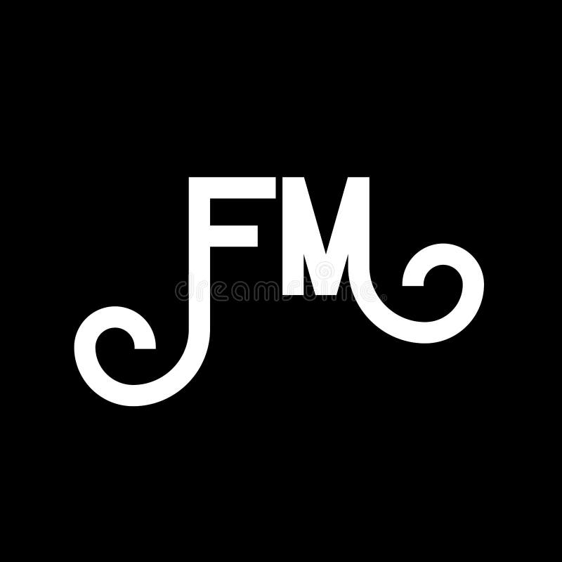 Fm Letter Logo Stock Illustrations – 1,139 Fm Letter Logo Stock ...