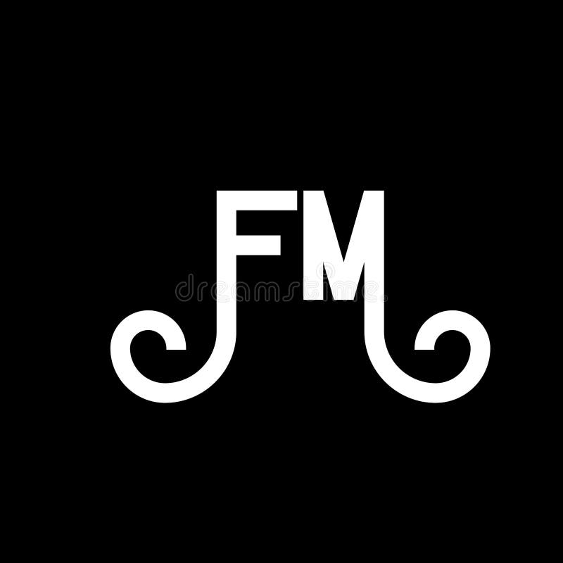 Fm Letter Logo Stock Illustrations – 1,131 Fm Letter Logo Stock ...
