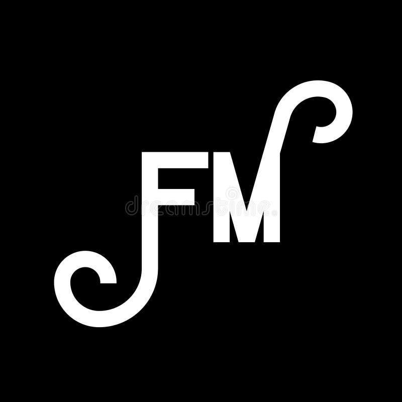 Fm Letter Logo Stock Illustrations – 1,131 Fm Letter Logo Stock ...