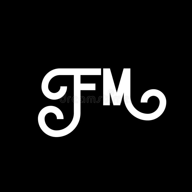 Fm Letter Logo Stock Illustrations – 1,139 Fm Letter Logo Stock ...