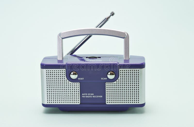 FM radio receiver stock image. Image of object, broadcast - 3584249