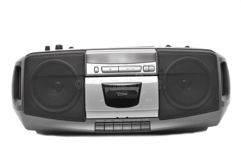 FM Stereo Radio Boom box stock photo. Image of technology - 11501178