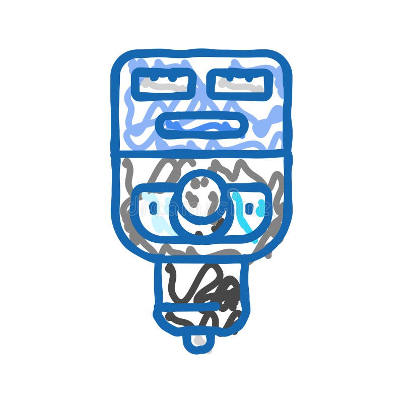 Fm Transmitter Accessory Icon Doodle Illustration Stock Illustration ...
