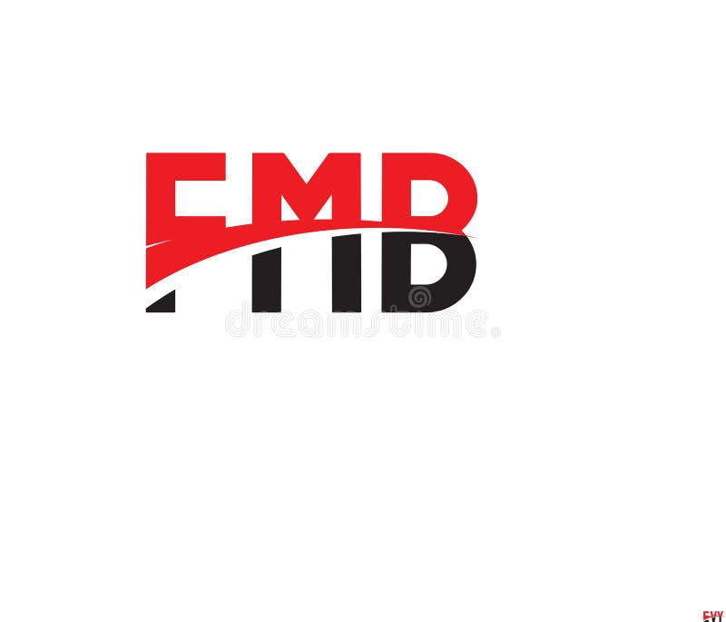 FMB Letter Initial Logo Design Vector Illustration Stock Vector ...
