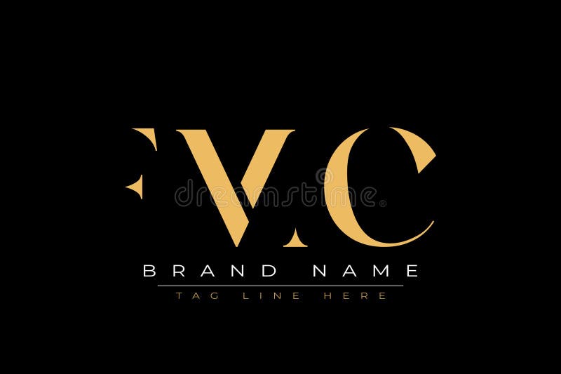 FMC Abstract Letter Logo Design Stock Vector - Illustration of ...