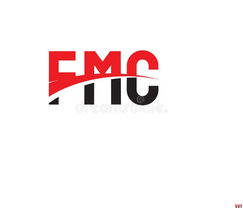 FMC Letter Initial Logo Design Vector Illustration Stock Vector ...