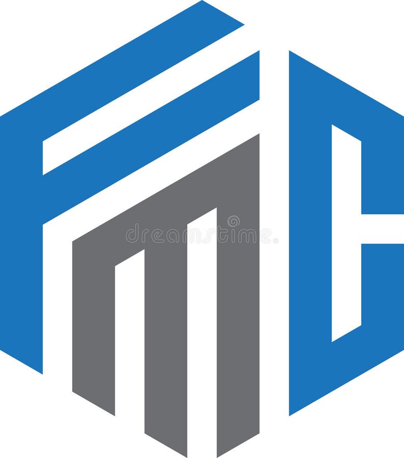 FMC Letter Monogram Initial Logo Design Template Vector Illustration ...