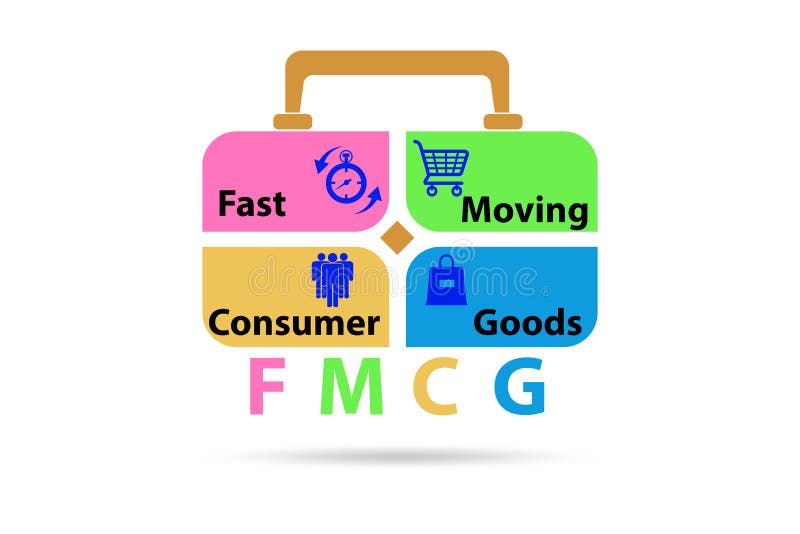 FMCG Concept - Fast Moving Consumer Goods Stock Photo - Image of cost ...