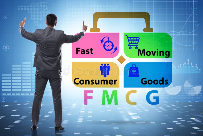 FMCG Concept - Fast Moving Consumer Goods Stock Image - Image of indoor ...