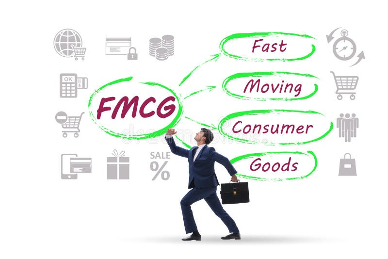 FMCG Concept - Fast Moving Consumer Goods Stock Photo - Image of ...