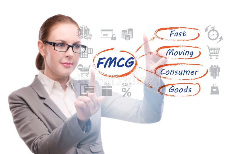 FMCG Concept - Fast Moving Consumer Goods Stock Photo - Image of ...