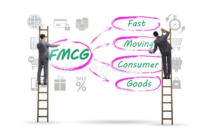 FMCG Concept - Fast Moving Consumer Goods Stock Photo - Image of ...