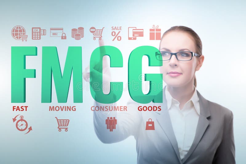 FMCG Concept - Fast Moving Consumer Goods Stock Photo - Image of ...