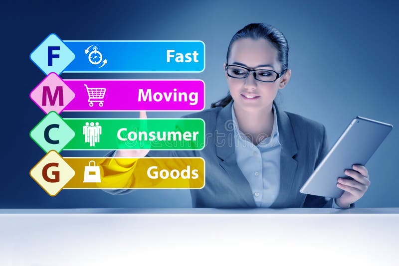 FMCG Concept - Fast Moving Consumer Goods Stock Image - Image of ...