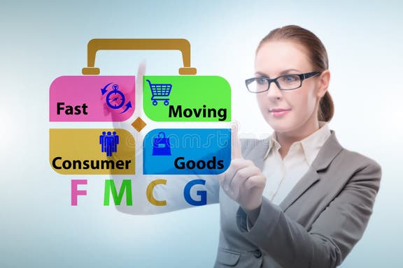 FMCG Concept - Fast Moving Consumer Goods Stock Photo - Image of ...