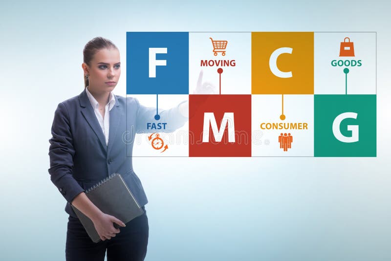 FMCG Concept - Fast Moving Consumer Goods Stock Photo - Image of ...