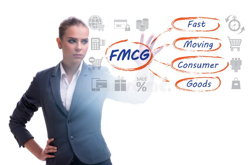 FMCG Concept - Fast Moving Consumer Goods Stock Photo - Image of cost ...