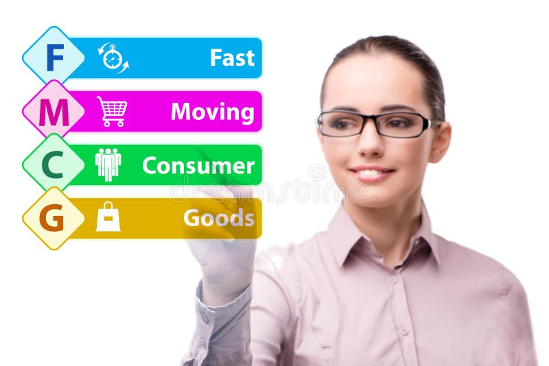 FMCG Concept - Fast Moving Consumer Goods Stock Image - Image of store ...