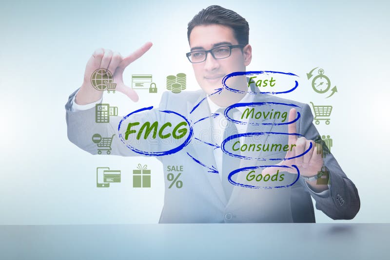 FMCG Concept - Fast Moving Consumer Goods Stock Photo - Image of ...