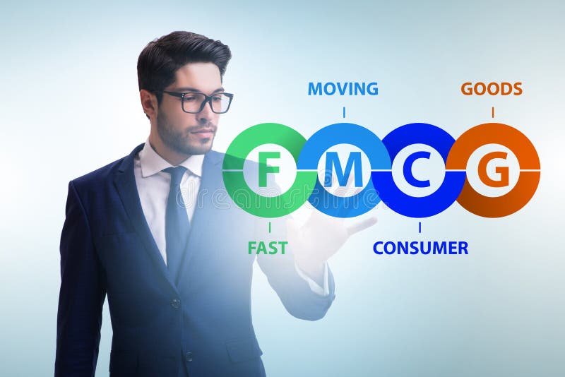 FMCG Concept - Fast Moving Consumer Goods Stock Photo - Image of trade ...