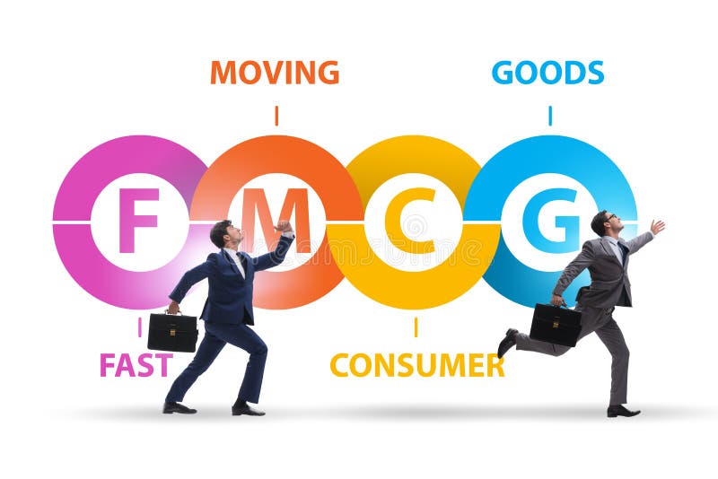 FMCG Concept - Fast Moving Consumer Goods Stock Photo - Image of ...