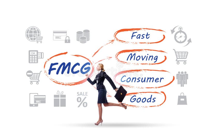 FMCG Concept - Fast Moving Consumer Goods Stock Photo - Image of ...