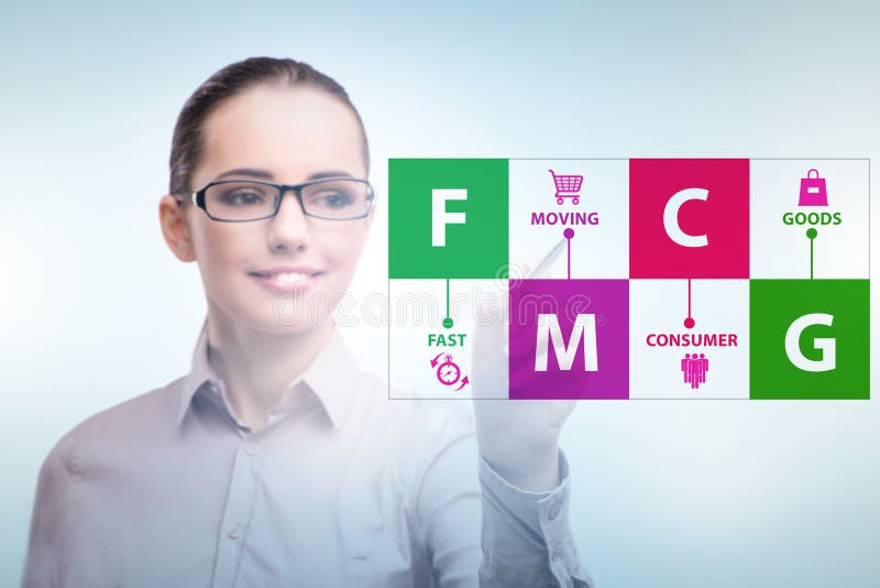 FMCG Concept - Fast Moving Consumer Goods Stock Photo - Image of moving ...