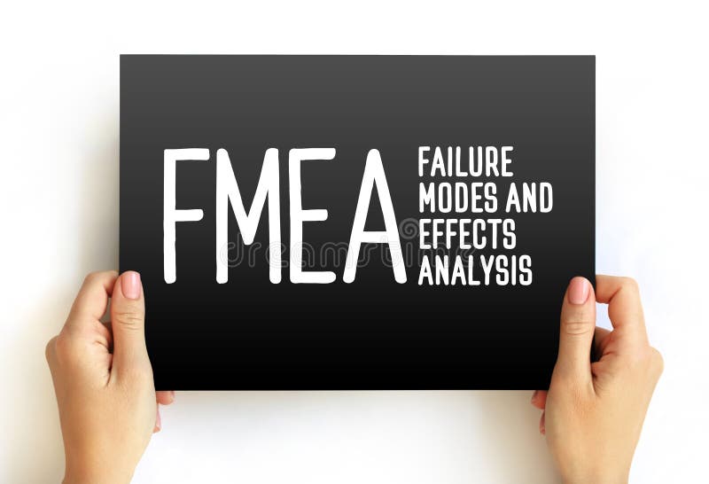 FMEA - Failure Modes and Effects Analysis Acronym, Business Concept on ...